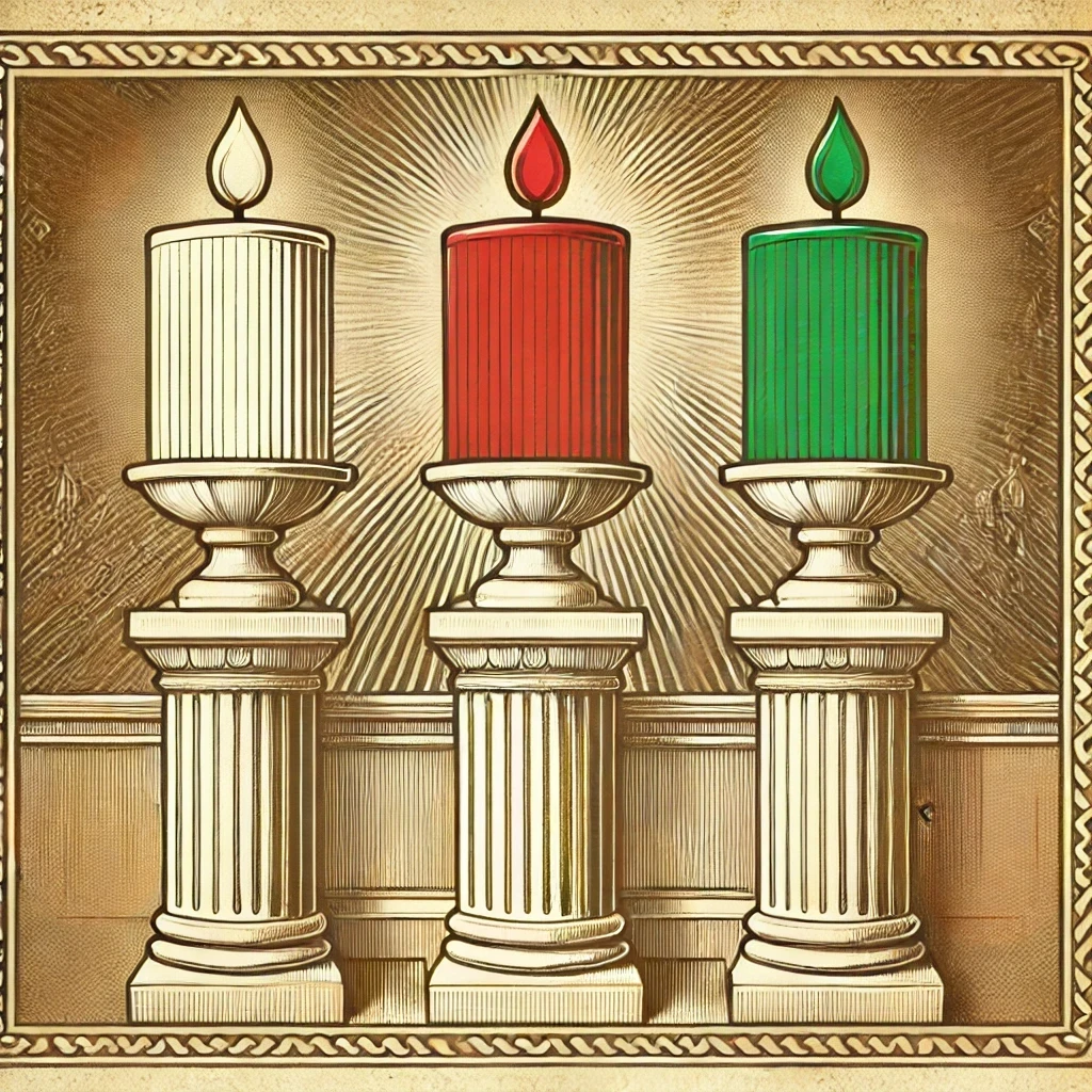 Symbolisme des flambeaux au REAA